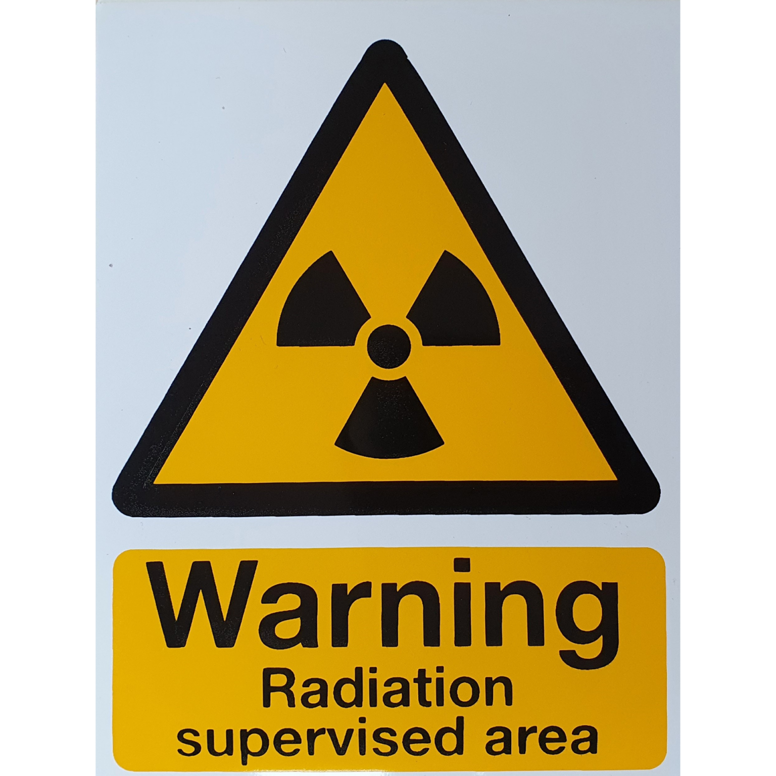 Foldable mobile warning sign - Veterinary X-Rays