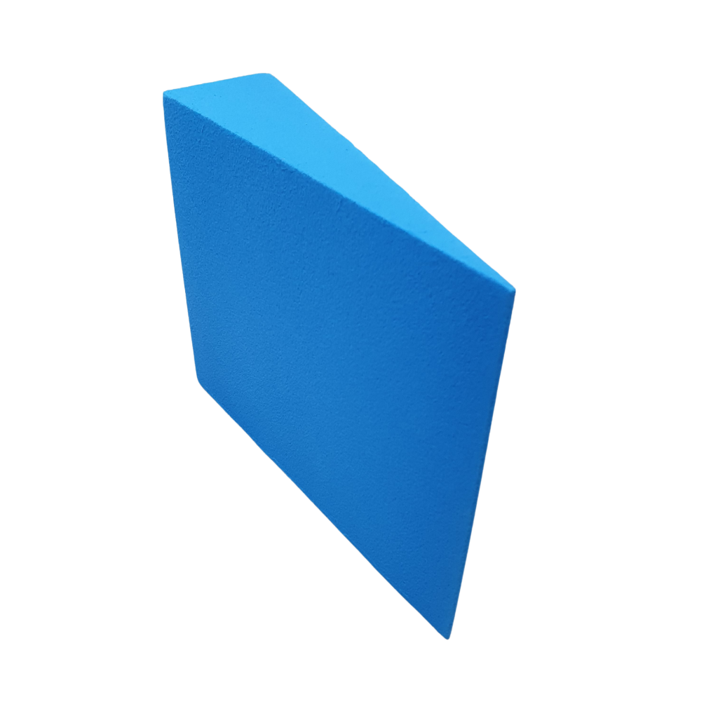 Blue coated 5 piece foam shape set - Veterinary X-Rays