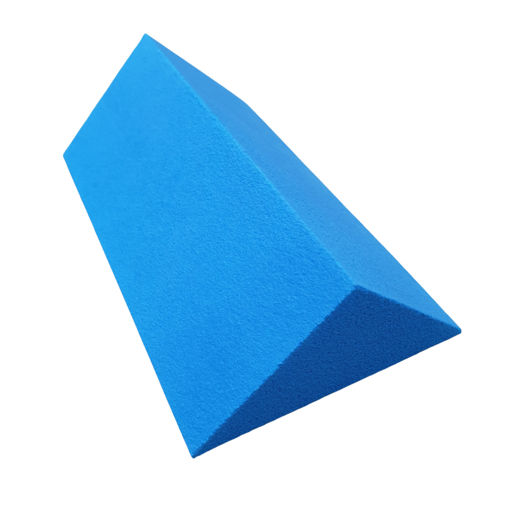 Blue coated 5 piece foam shape set - Veterinary X-Rays